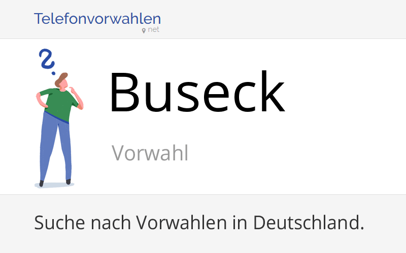 Vorwahl Buseck, Telefonvorwahl von Buseck (Gemeinde)