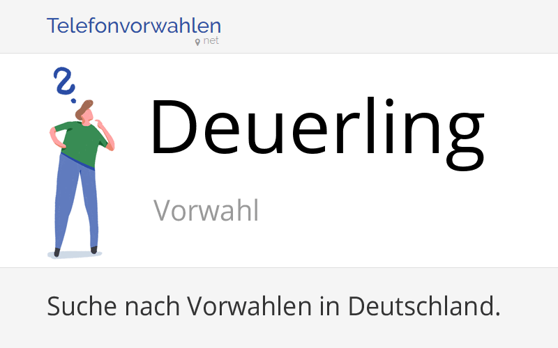 Vorwahl Deuerling, Telefonvorwahl von Deuerling (Gemeinde)
