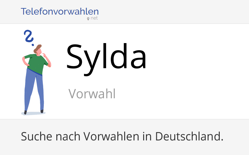 Vorwahl Sylda, Telefonvorwahl von Sylda (Gemeinde)
