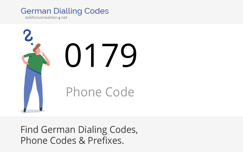 0179: network and provider of the mobile phone code