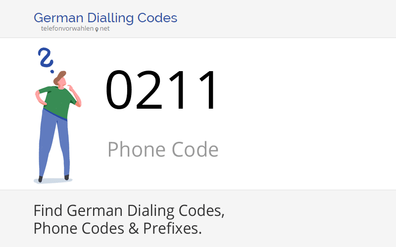 0211 Dialling Code, Phone Code 0211