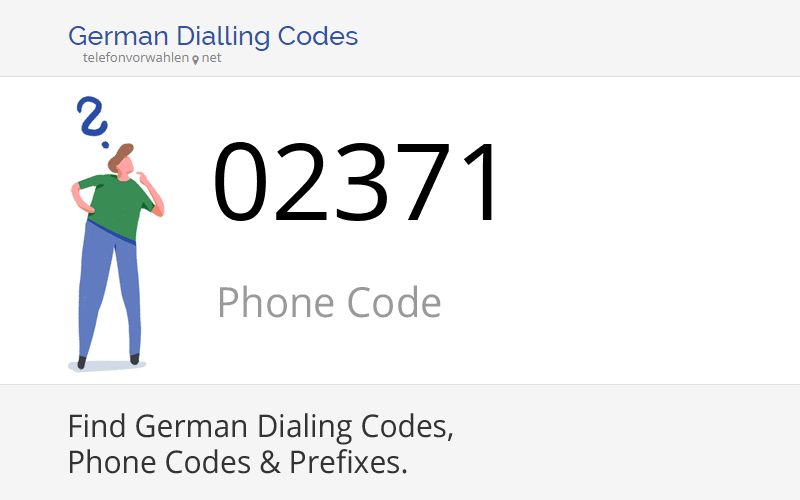 02371 Dialling Code, Phone Code 02371
