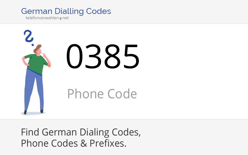 0385 Dialling Code, Phone Code 0385