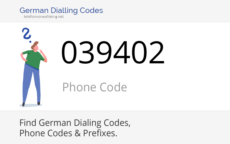 039402 Dialling Code, Phone Code 039402