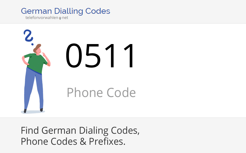 0511 Dialling Code, Phone Code 0511