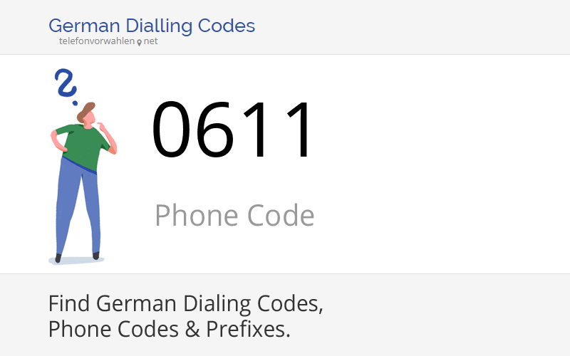 0611 Dialling Code, Phone Code 0611