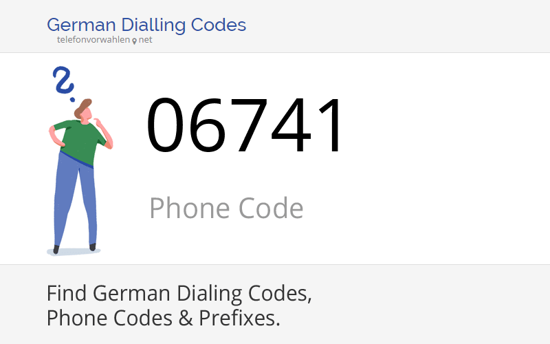 06741 Dialling Code, Phone Code 06741