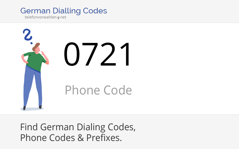 0721 Dialling Code, Phone Code 0721