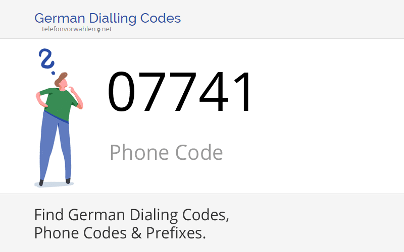 07741 Dialling Code, Phone Code 07741