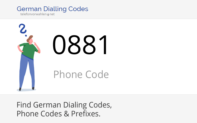 0881 Dialling Code, Phone Code 0881