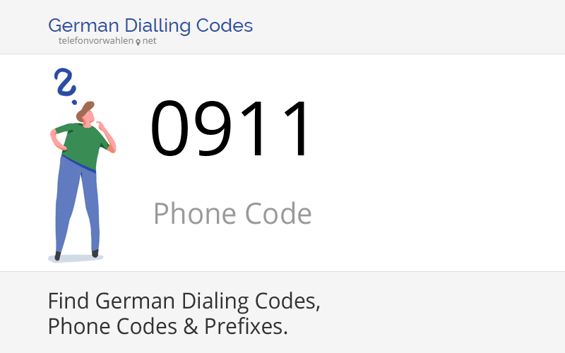 0911 Dialling Code, Phone Code 0911