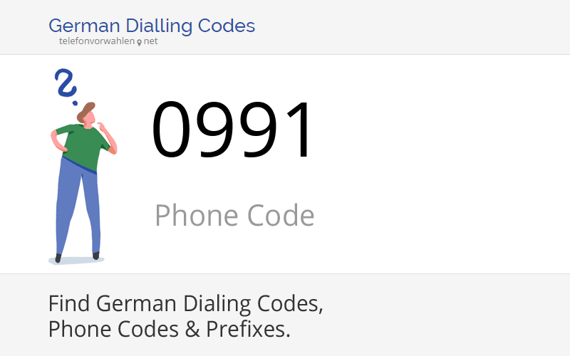 0991 Dialling Code, Phone Code 0991