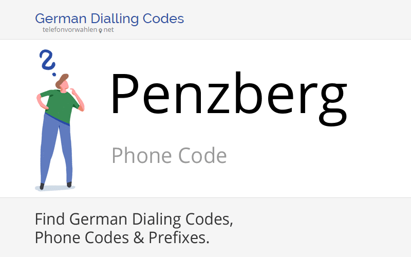 Penzberg Dialling Code, Prefix, Penzberg Phone Code (Stadt)